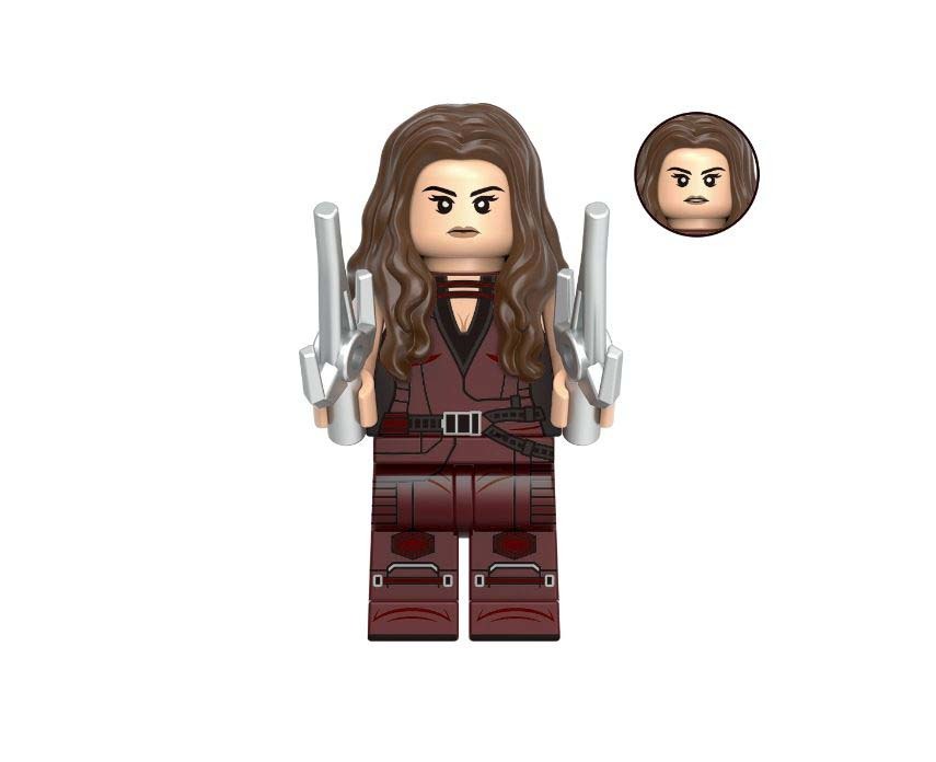 Minifigure Custome Elektra Daredevil Marvel Mceu - LEGO (R) Minifigures