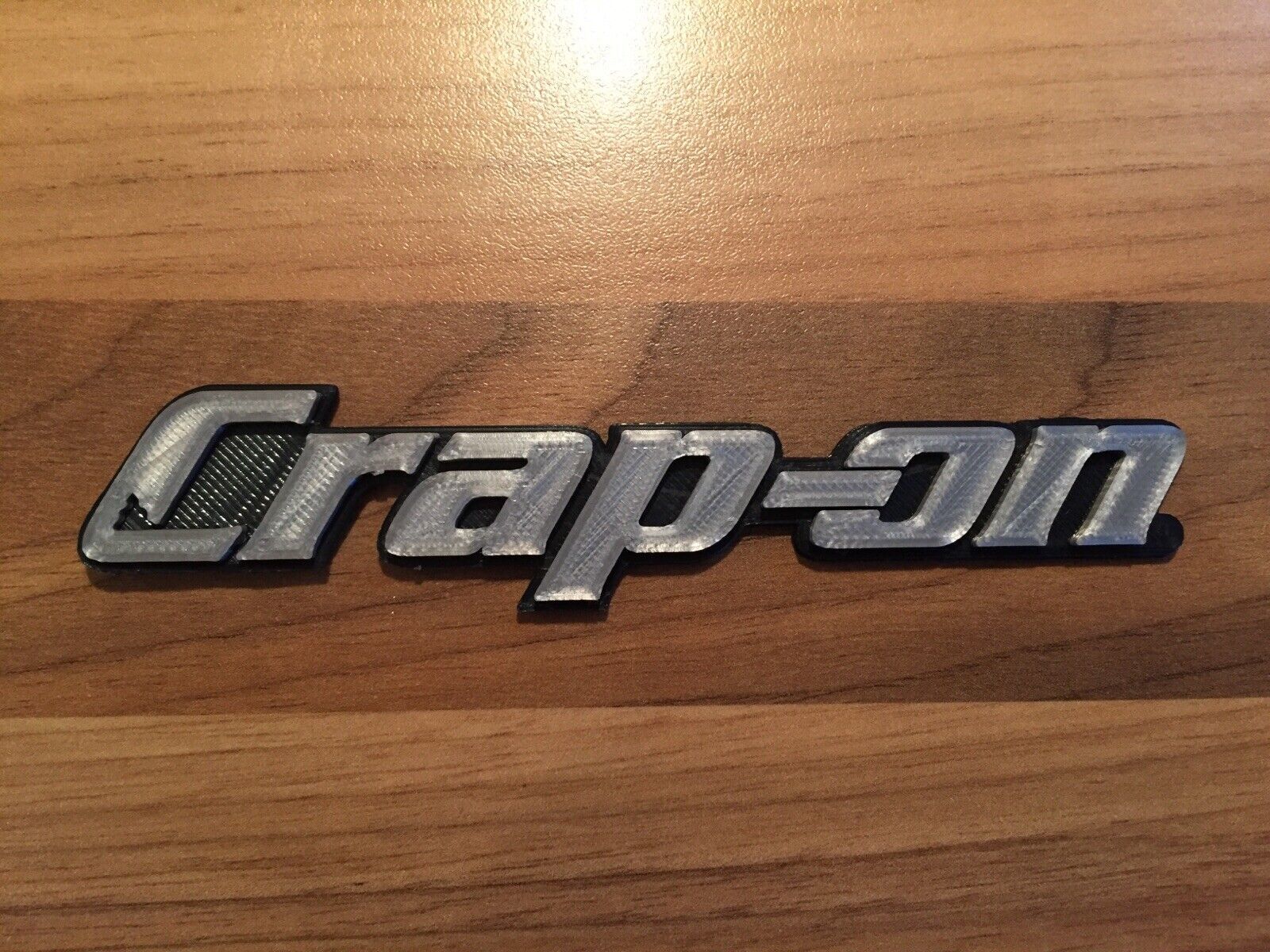 Novelty Joke ‘Crap-on’ Toolbox Badge Tool and 50 similar items
