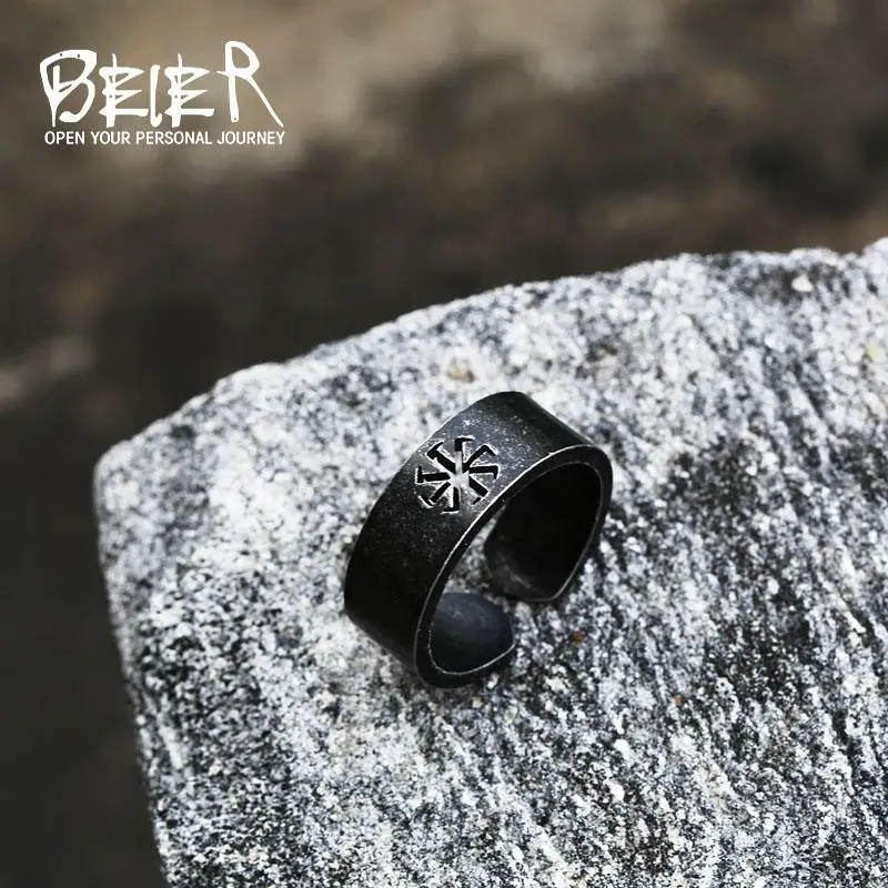 2022 Vintage Vi Nordic Mythology Giant Men Ring Totem Celtic Knot ...