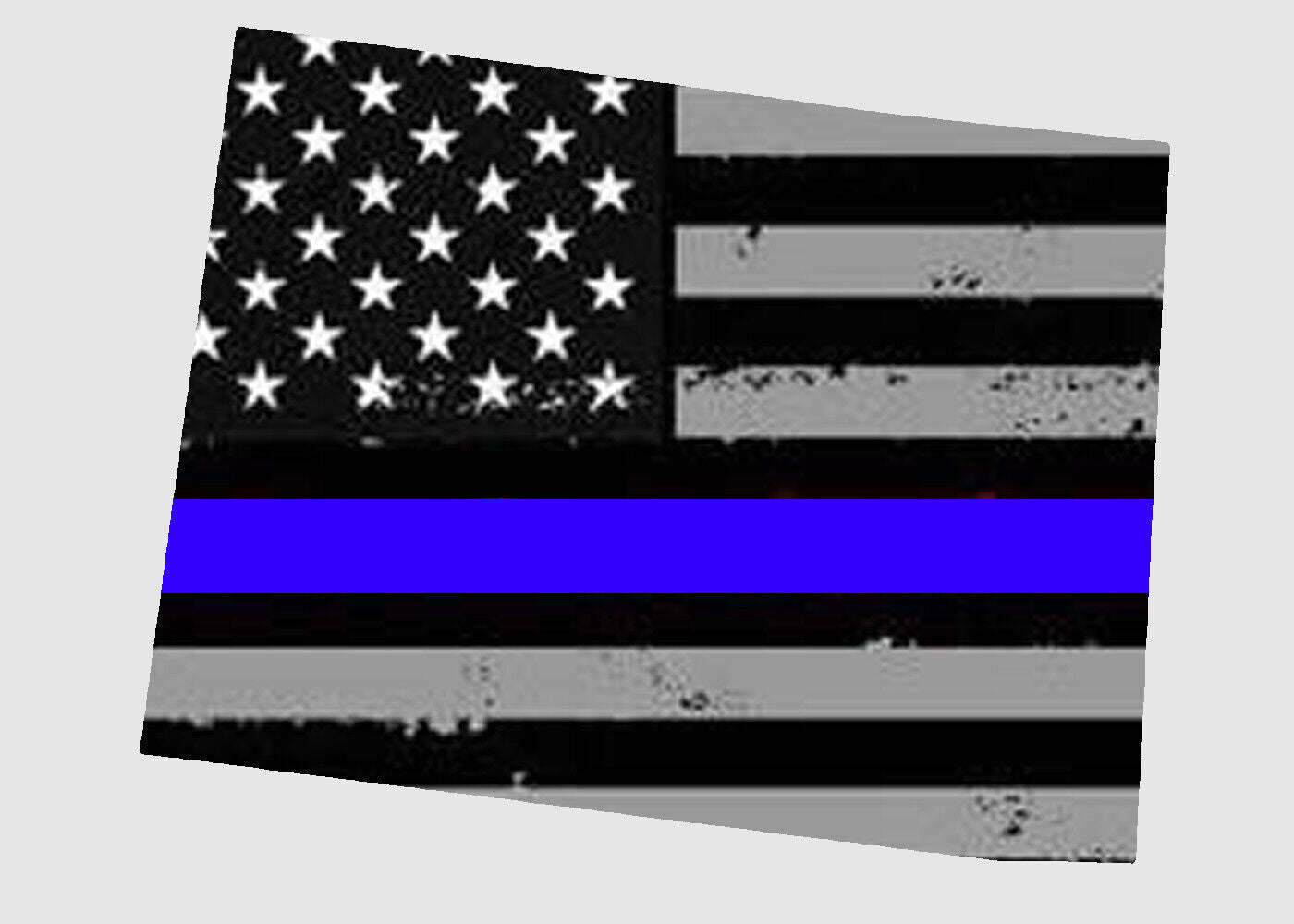 Colorado CO State Outline Blue Line Flag Support Police Vinyl Sticker ...