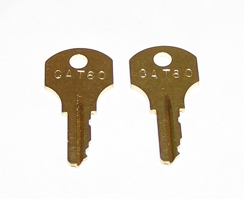 2 - CAT60 Electrical Breaker Panelboard Keys fit Corbin GE Trumbull ...