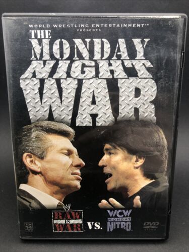 WWE Wrestling DVD The Monday Night War WWE Raw is War vs WCW Monday ...