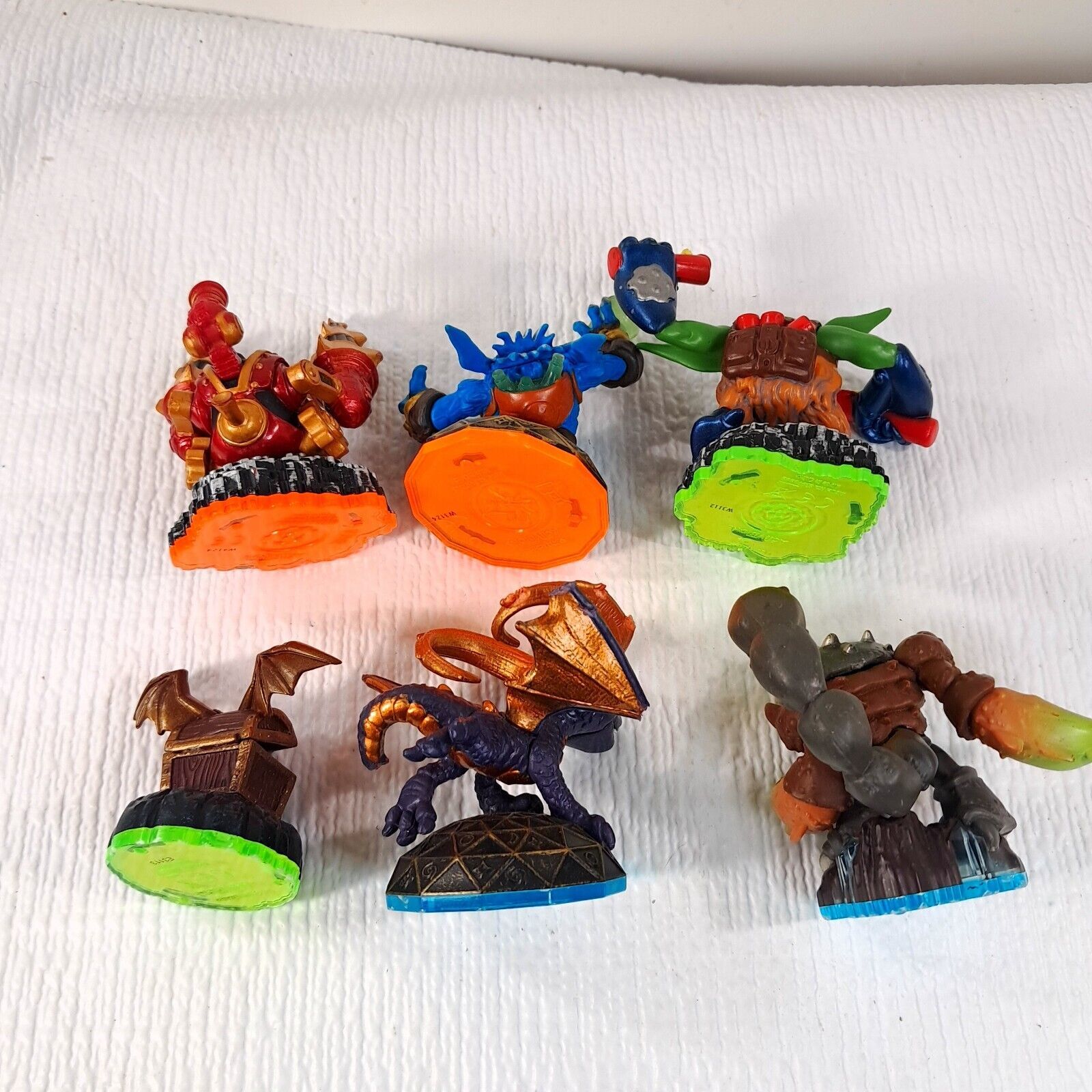 Skylanders set 6 figurines Giants Swap Force Spyro's Adventure Drill ...