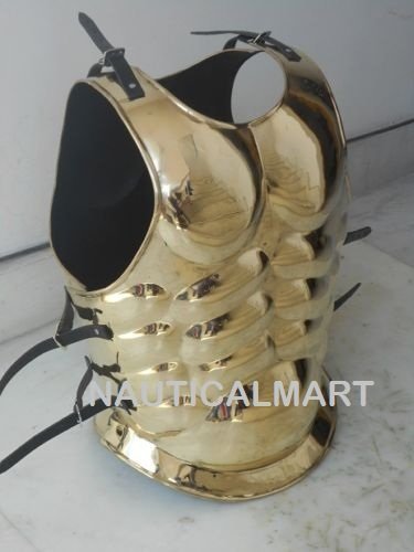 NauticalMart Solid Brass Medieval Roman Greek Muscle Armor Breastplate ...