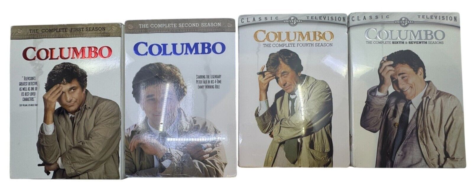 Columbo Complete TV Series DVD Set Seasons 1,2,4,7 Peter Falk Mystery Comedy - DVDs & Blu-ray Discs