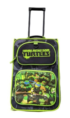 Nickelodeon Teenage Mutant Ninja Turtles Rolling Suitcase 18" X 12 ...