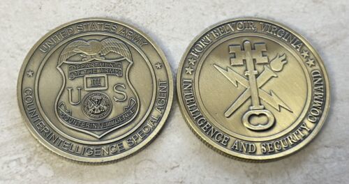 US Army Counter Intelligence Special Agent Badge Coin - Challenge Coins