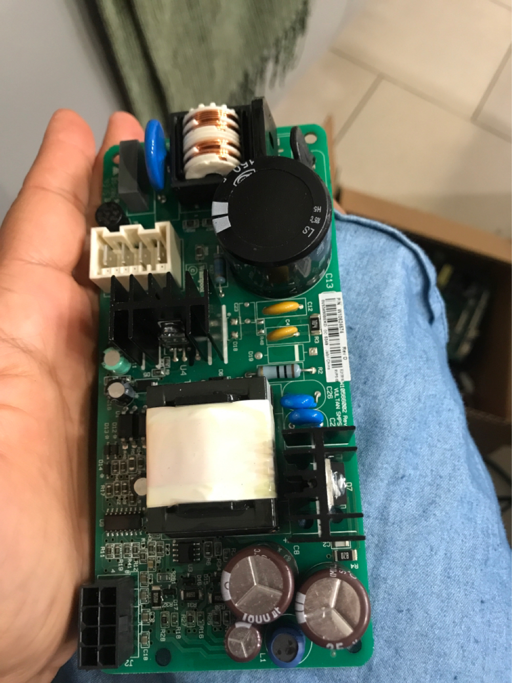Refrigerator Power Control Board WPW10624574 - Refrigerator & Freezer Parts