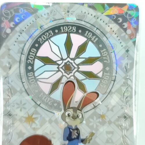 Zootopia 2023 Card Fun Disney 100 Years Carnival Chronology SSP Stained ...