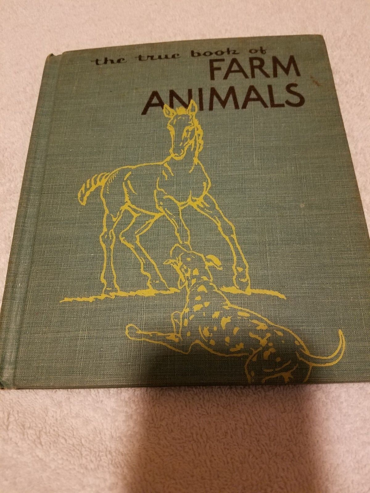 The True Book Of Farm Animals - Books
