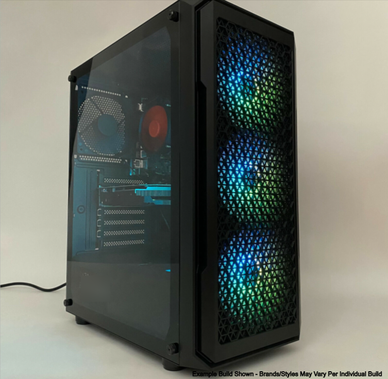 Custom Built Gaming PC Desktop Computer Nvidia RTX 2060 Graphics AMD ...