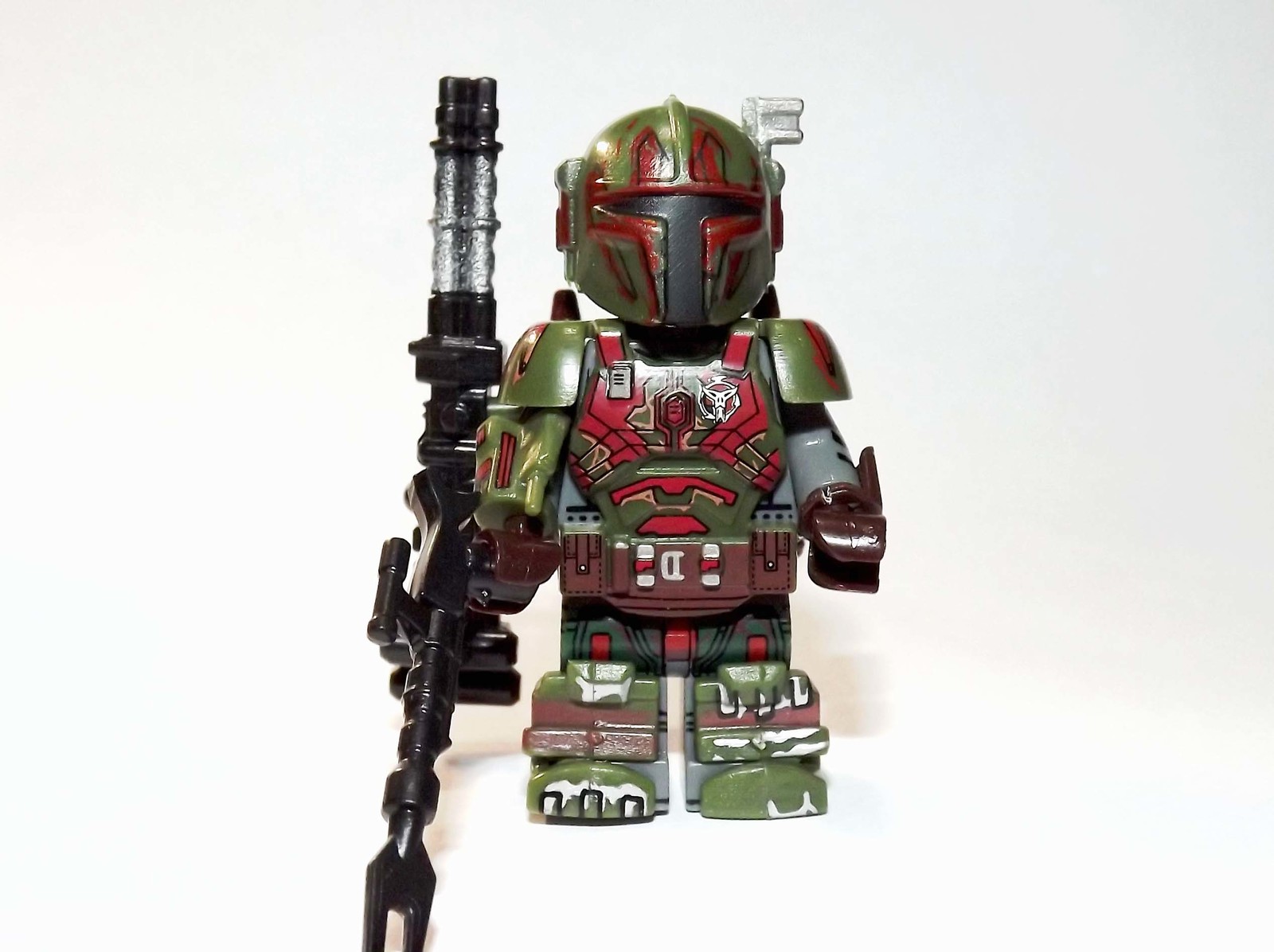 Movie Minifigure Mandalorian Heavy Infantry Green Tv Show Star Wars ...