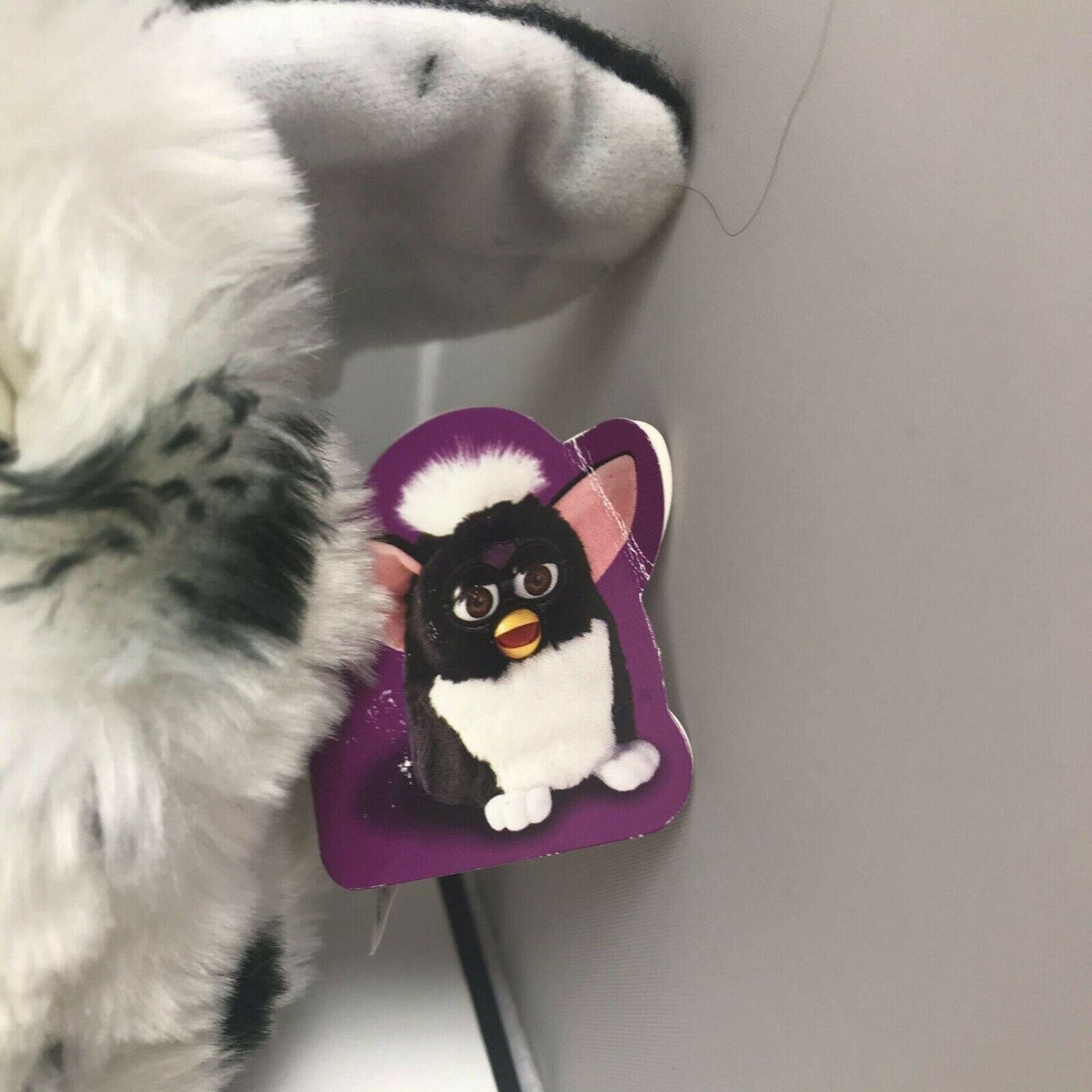 1998 VTG Tiger Electronics Furby Snow Leopard Dalmatian White Black ...