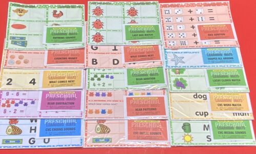 15 sets Classroom Bundle - Set of 90 Learning Mats / Cards - Laminated ...