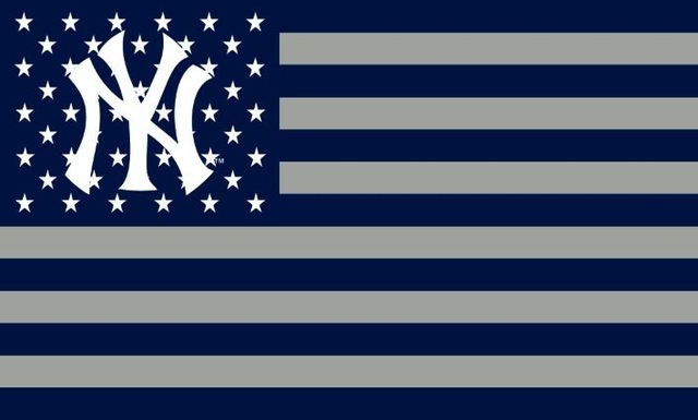 MLB New York Yankees Stars & Stripes 3'x5' Indoor/Outdoor Team Nation ...