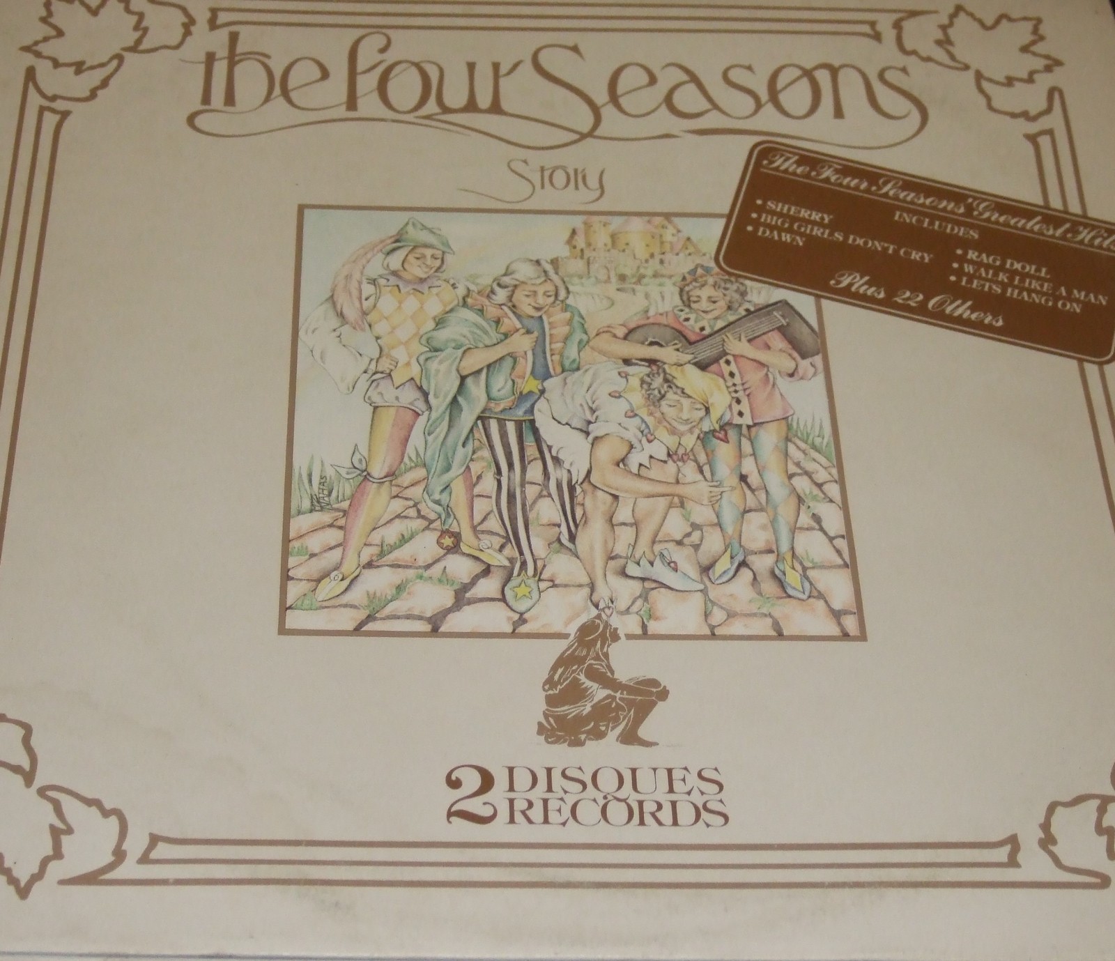 The Four Seasons Story- 2 Record Set - Vinyl Records