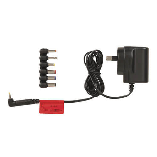 Jaycar Ultra-Slim Switchmode Power Adaptor (7 Plugs) - 6VDC 800mA ...