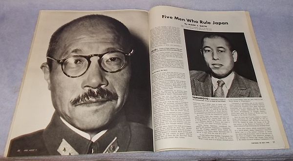 Look Magazine August 11, 1942 War Issue James Doolittle Tojo Toots ...