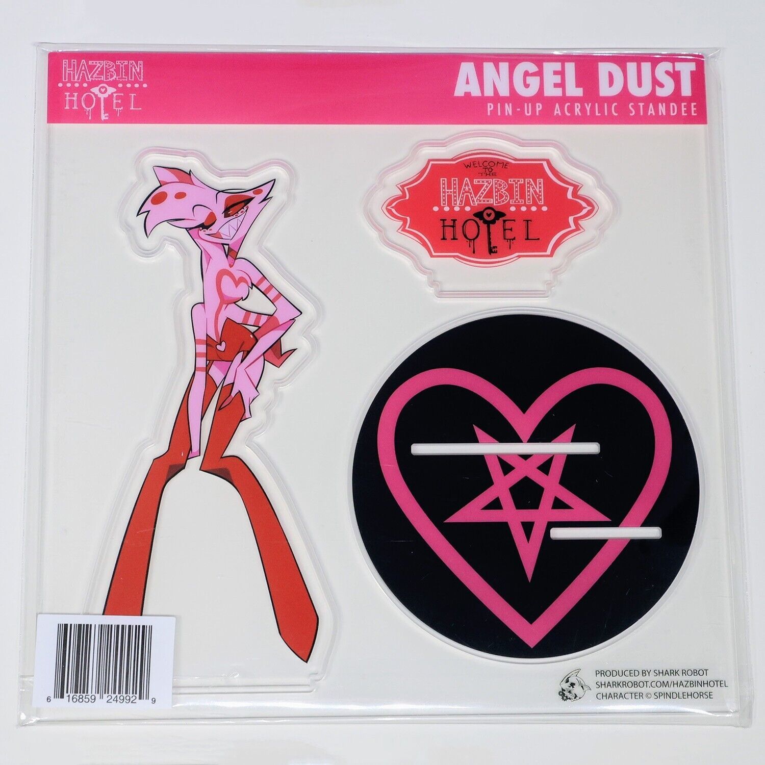 Hazbin Hotel Pin Up Angel Dust Limited Edition Acrylic Stand Standee ...