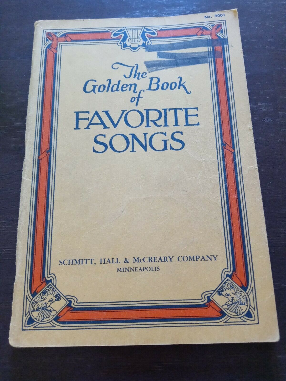 Vintage Sheet Music Songbook the Golden Book of Favorite Songs 1946 No ...