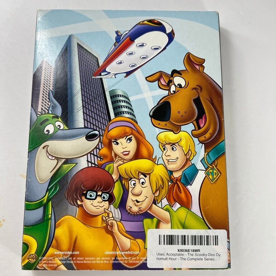 The Scooby Doo Dynomutt Hour Complete Series Set Cartoons History Bonus ...