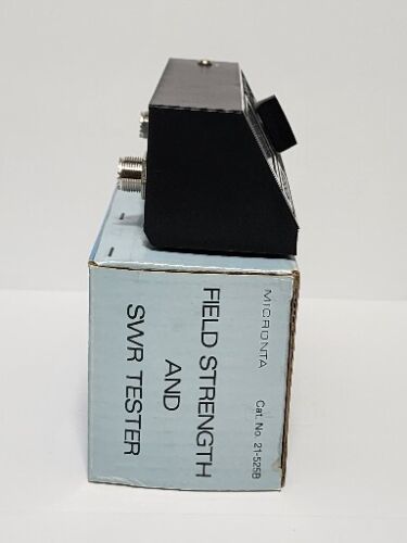 Vintage Radio Shack MICRONTA Field Strength and SWR Tester 21-525B w ...
