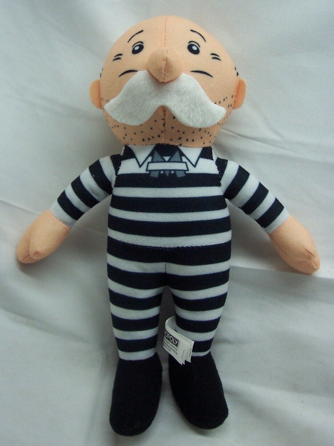 MR. MONOPOLY GET OUT OF JAIL FREE Prisoner 9" Plush STUFFED ANIMAL TOY ...