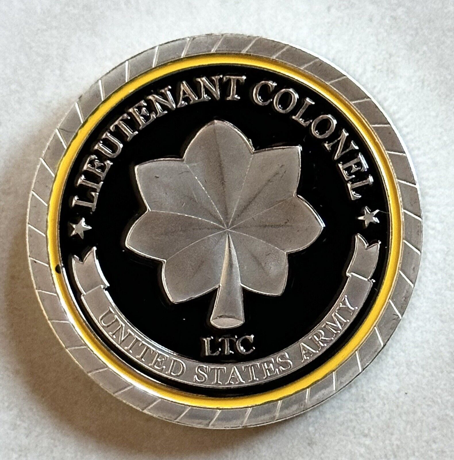 Challenge Coin U.S ARMY LIEUTENANT COLONEL RANK CHALLENGE COIN With ...