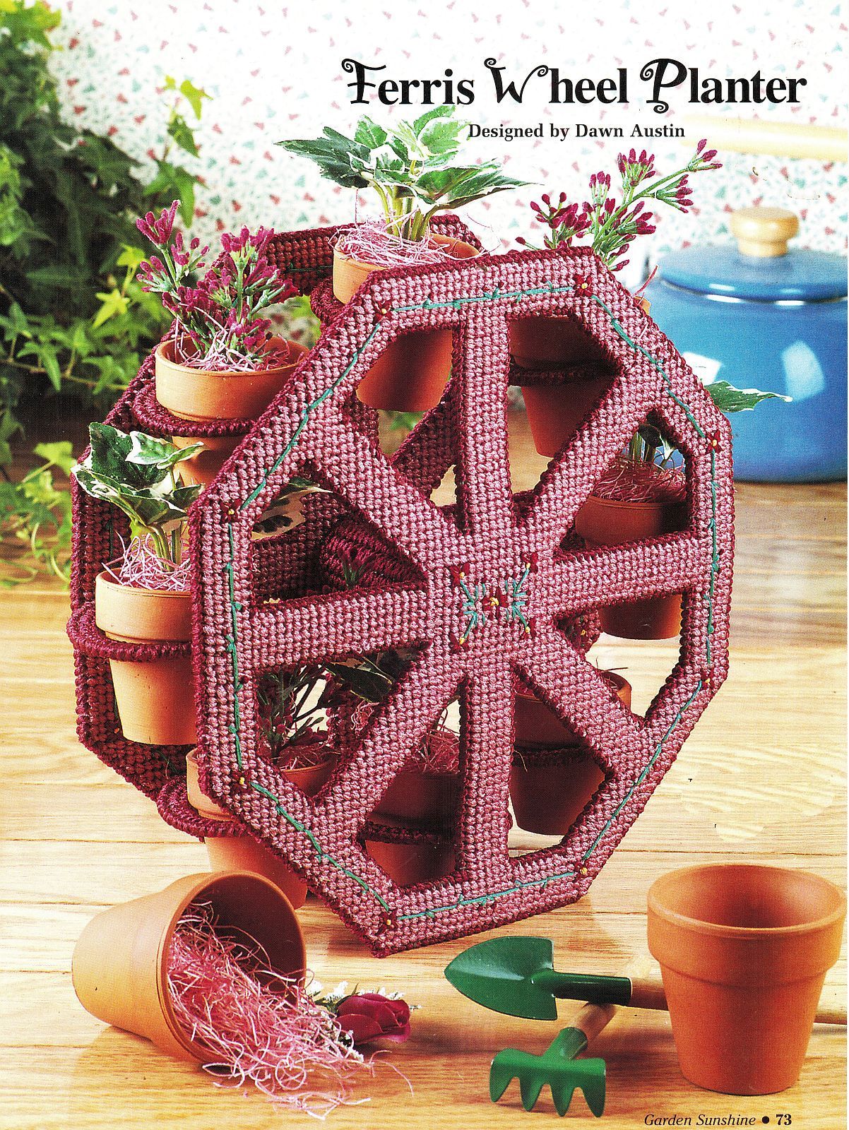 Plastic Canvas Peacock Chair Ferris Wheel and 50 similar items