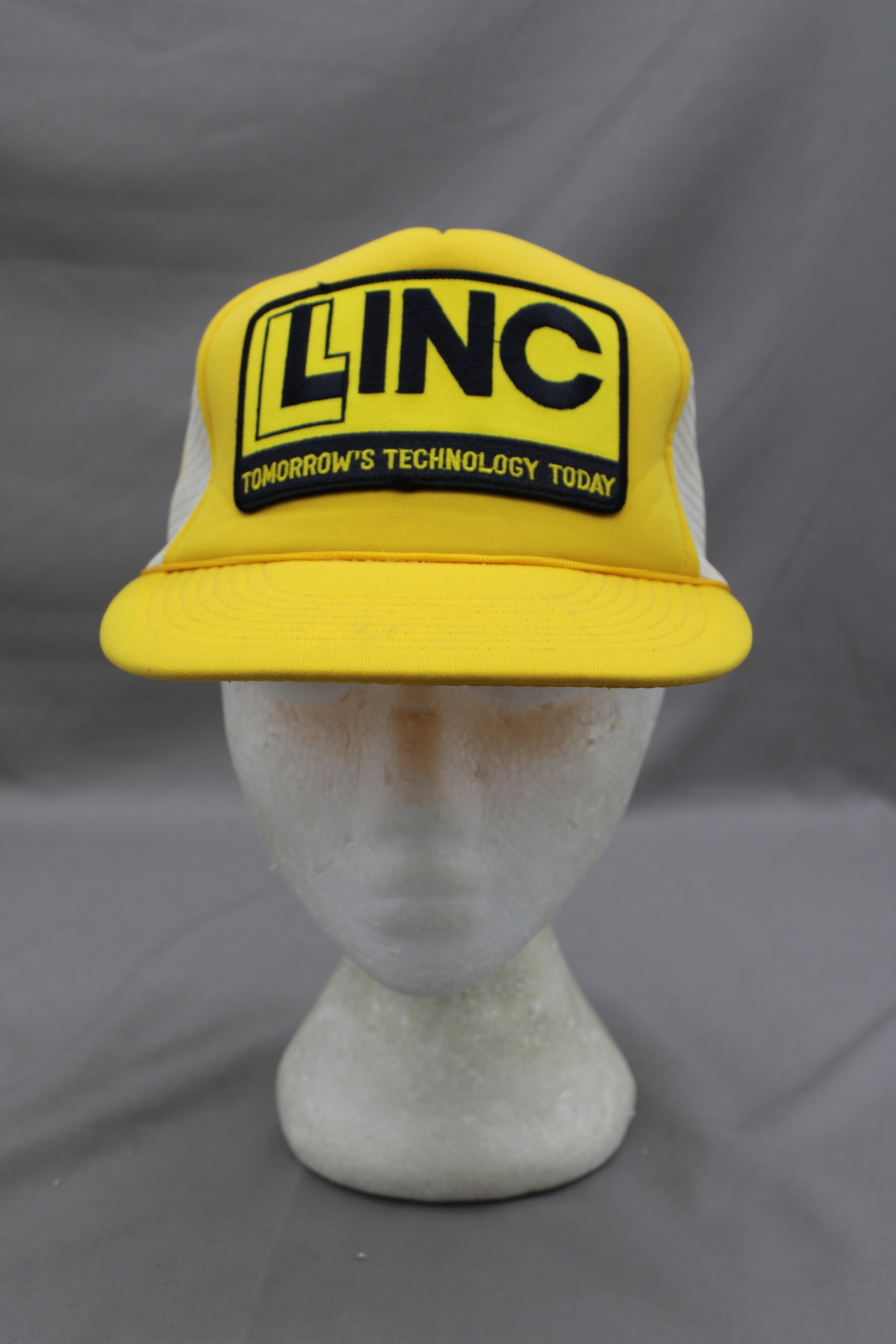 Vintage Patched Trucker Hat - Linc Technology - Adult Snapback ...