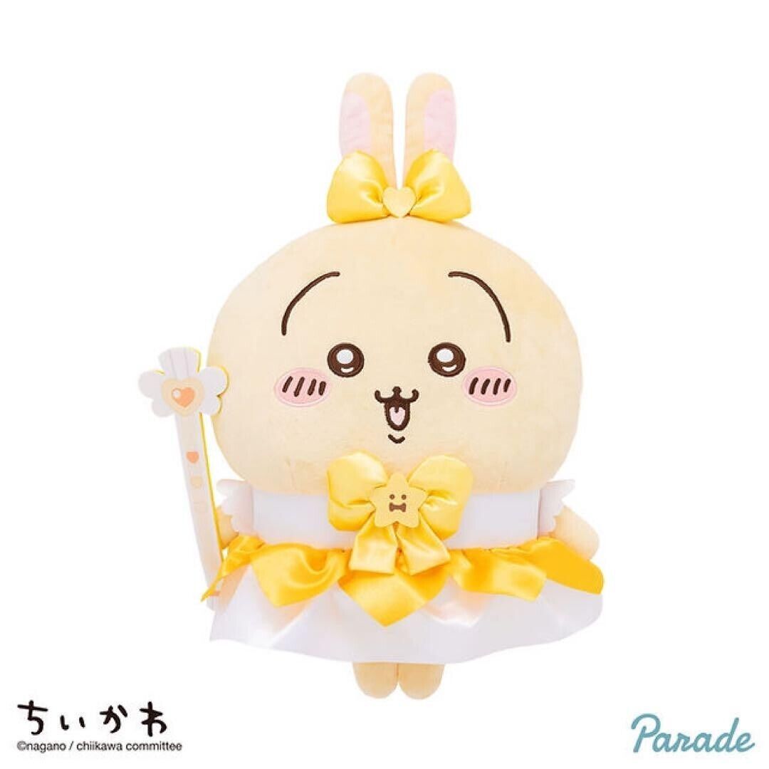 Chiikawa Rabbit Magical Chiikawa BIG Stuffed Rabbit Stuffed Toy 35cm ...