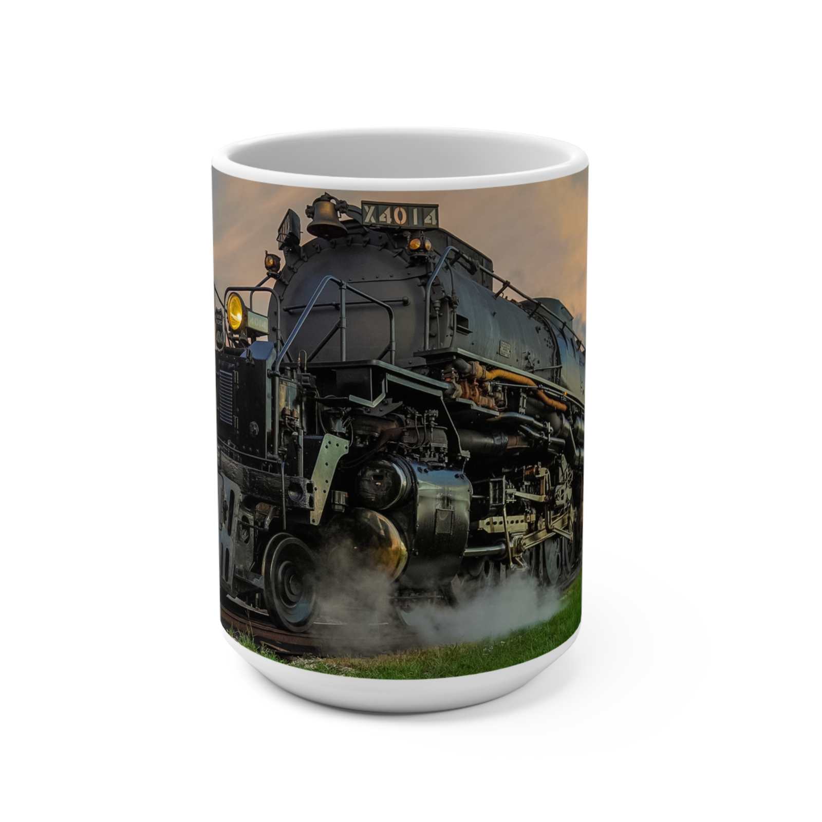 Iconic Union Pacific Big Boy 4014 steam locomotive 15 OZ Railroad ...