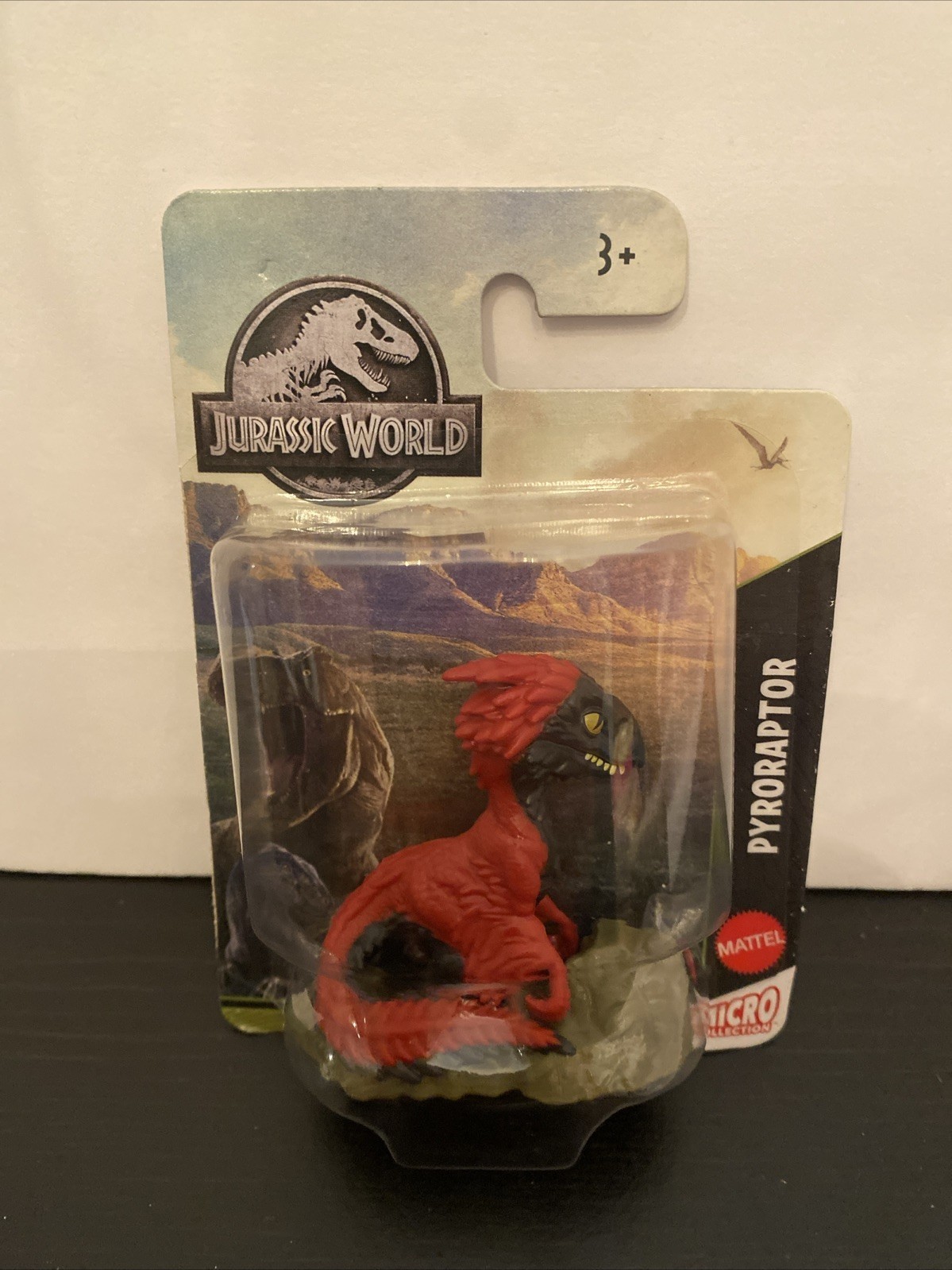Jurassic World Dominion Pyroraptor Dinosaur Micro Collection Mattel ...