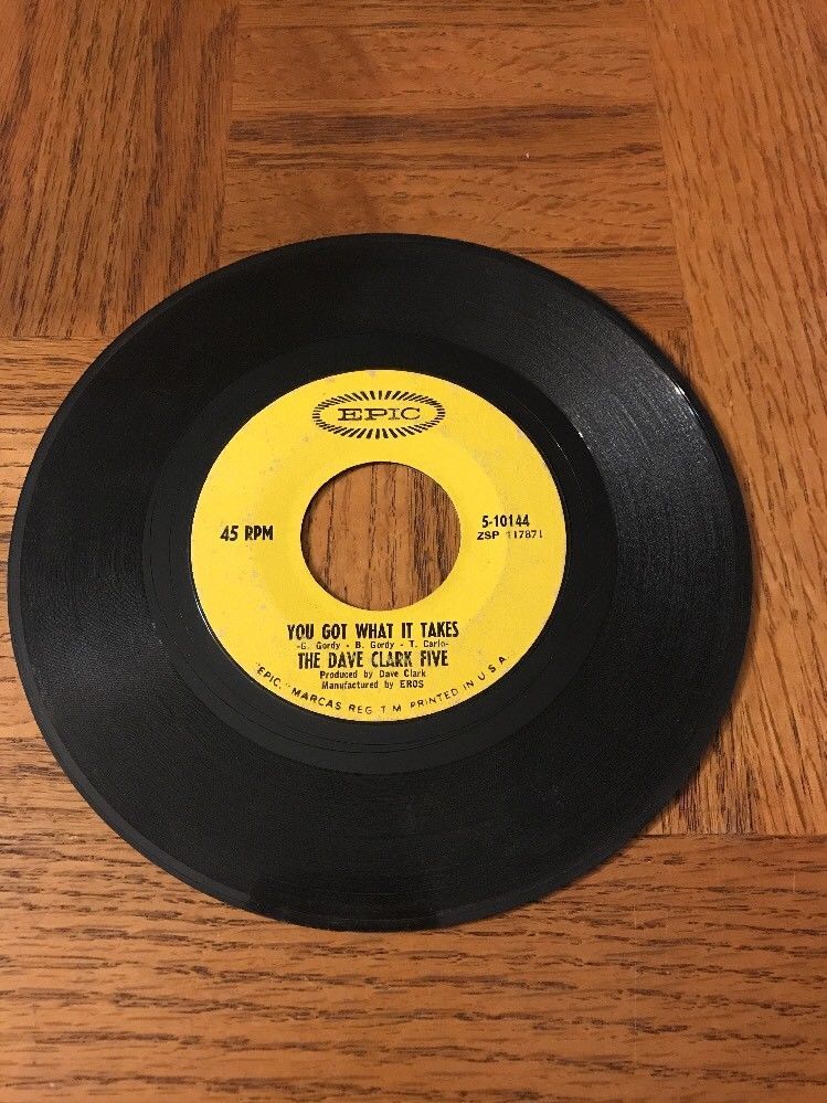The Dave Clark Five 45 Record - Vinyl Records