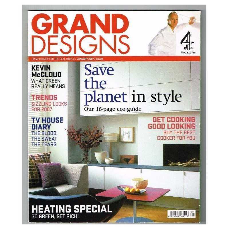 Grand Designs Magazine January 2007 mbox1611 Save the planet in style ...