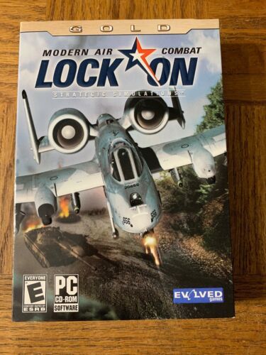 Modern Air Combat Lock On PC CD Rom Game-Rare-SHIP N 24 HOURS - Video Games
