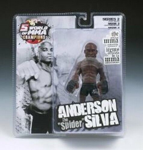 Anderson The "Spider" Silva UFC action figure NIB Round 5 MMA Ultimate ...