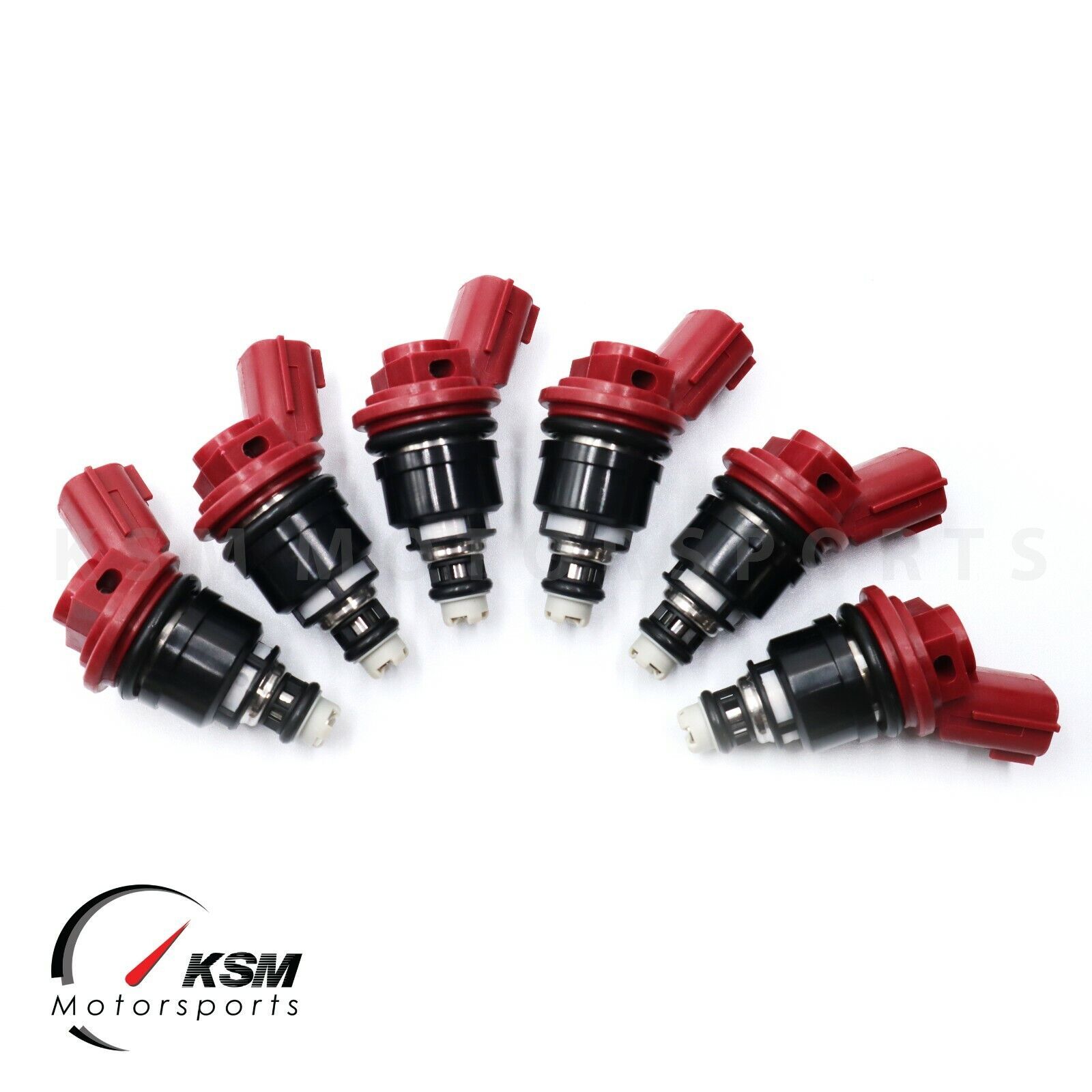 6x 440cc Lateral Alimentación Combustible Inyectores RR544 para Nissan ...