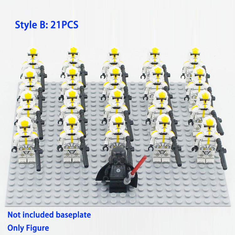 Star Wars 212th Attack Battalion Clone Trooper Army Minifigure Bricks Gift Toy F - Building Toy ...
