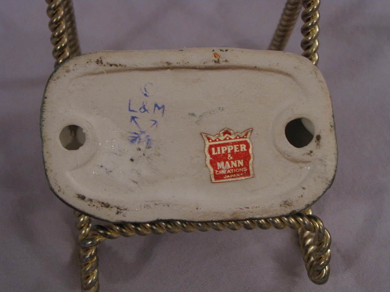 Lipper & Mann Vintage Boy & Girl Figurines Japan - Sculptures & Figurines