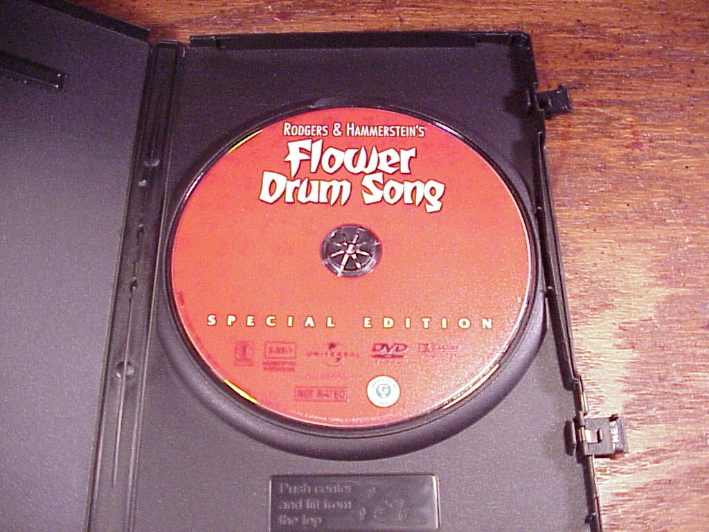 Flower Drum Song Musical DVD, Special Edition, Used, 1961, NR, with ...