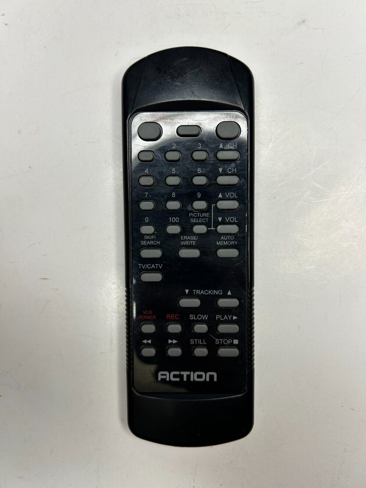 ACTION ACN5932 Remote Control, Black - OEM Original for CRT TV VCR ...