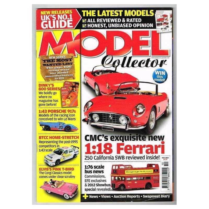 Model Collector Magazine October 2012 mbox3484/g 1:18 Ferrari - Dinky's ...