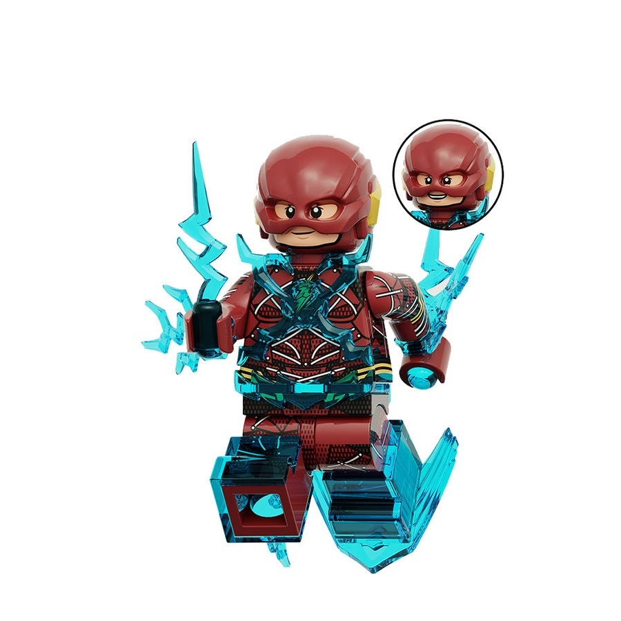 The Flash Minifigures DC Superhero Justice League - Building Toy ...