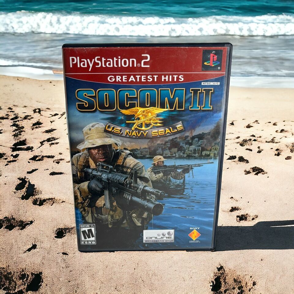 Sony PlayStation PS2 Socom 2 U.S. Navy Seals Rated M For Mature 17+ Has ...