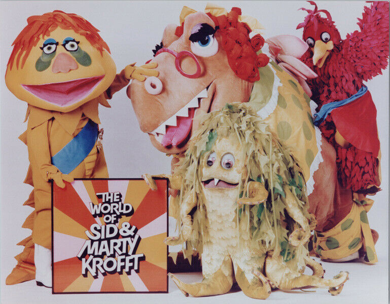 The World of Sid & Marty Krofft TV series 8x10 photo Krofft characters ...