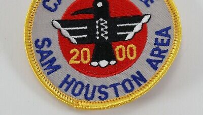 Vintage 2000 Camp Strake Sam Houston Yellow Boy Scouts BSA Camp Patch ...
