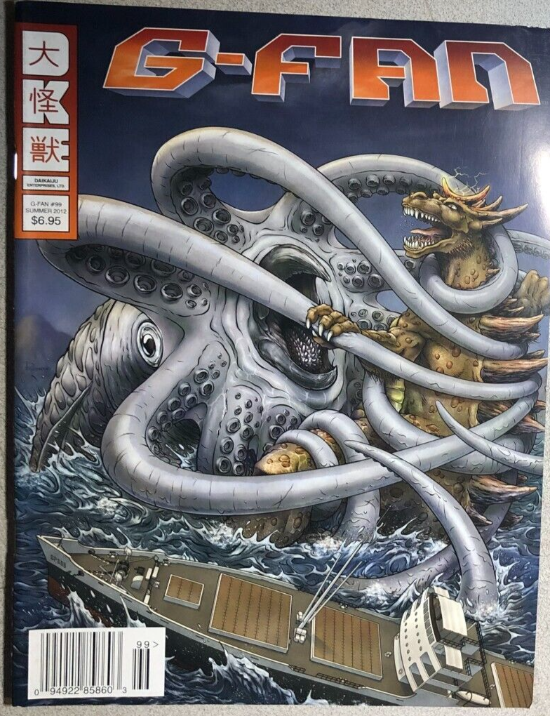 G-FAN #99 (2012) G-Force Godzilla and kaiju illustrated fanzine FINE ...