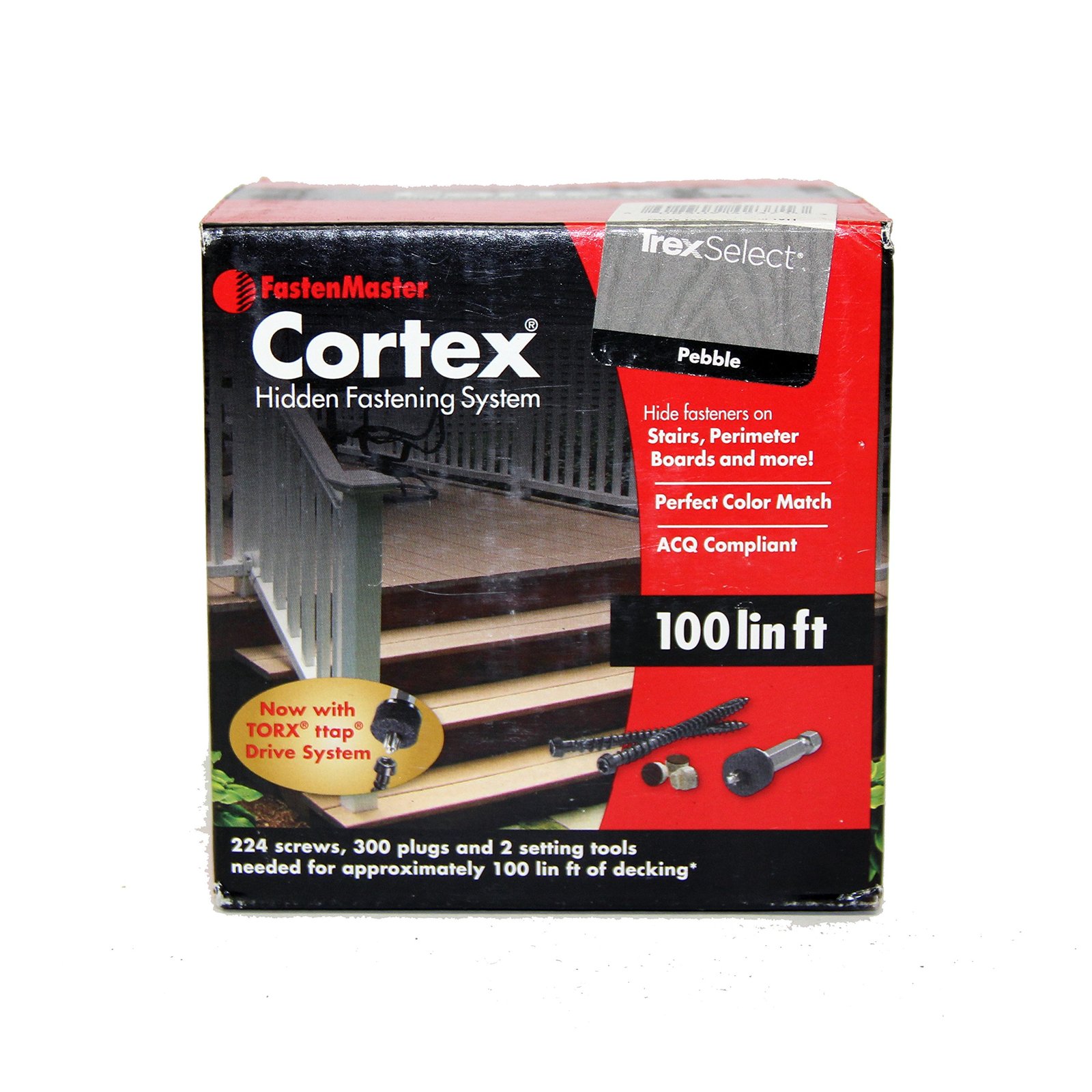 FASTENMASTER Cortex 2-1/2" Fastening System for Trex Decking - 100 ...