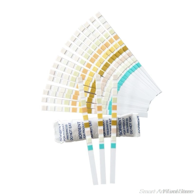 100 Strips URS-10T Urinalysis Reagent Strips 10 Paeters Urine Test ...